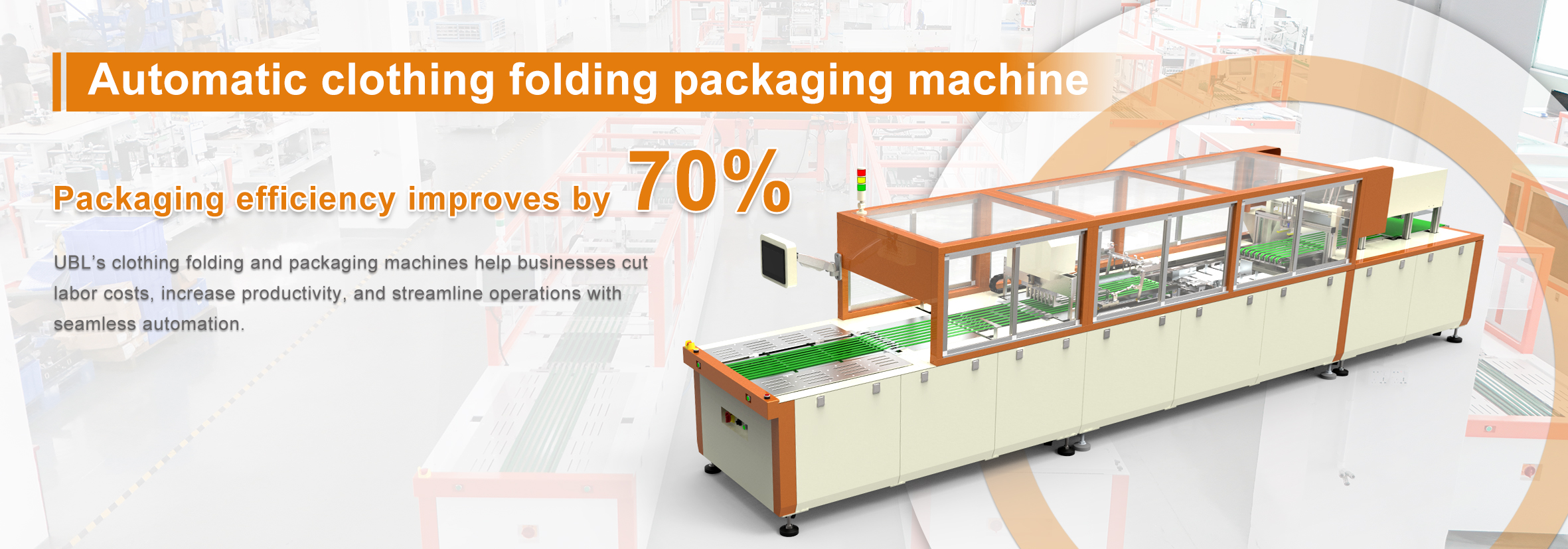 clothes folding machine - UBL | Advanced Clothes Folding Machines
